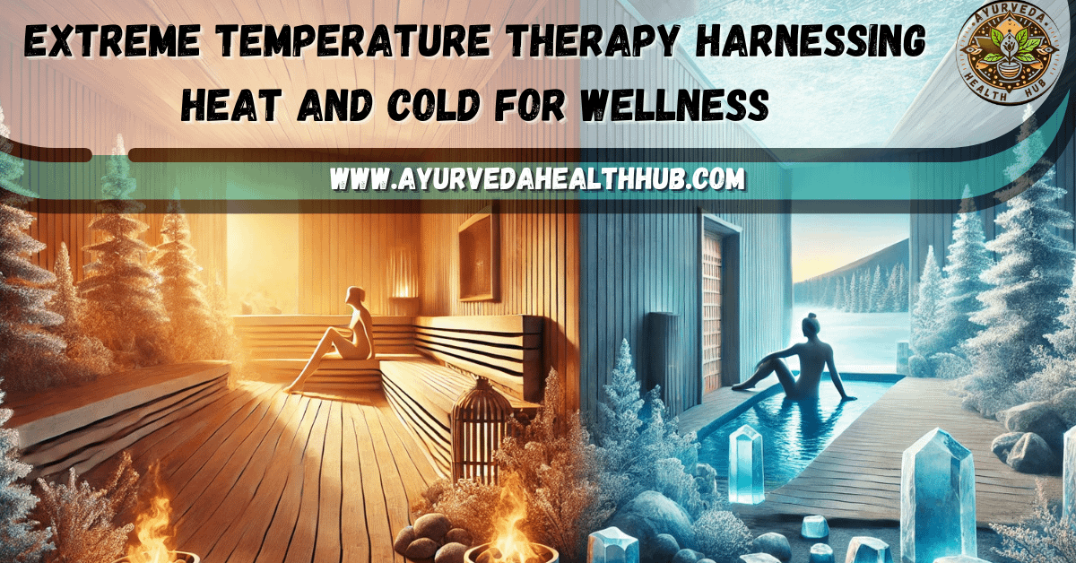 Extreme Temperature Therapy: Harnessing Heat and Cold